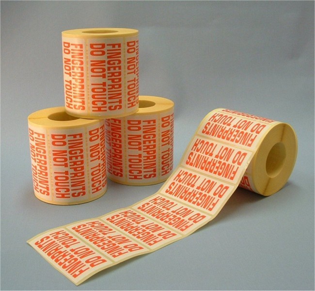 Labels - Fingerprints Do Not Touch - Crime Scene Investigation ...