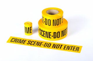 CRIME SCENE DO NOT ENTER - Barrier Tape 75mm x 250M (For Training ...