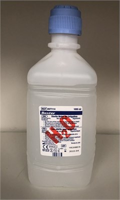 Baxter Sterile Water for Irrigation - Crime Scene Investigation ...